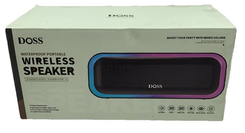 DOSS SoundBox Pro Wireless Speaker Bluetooth Waterproof Mixed Colors ...