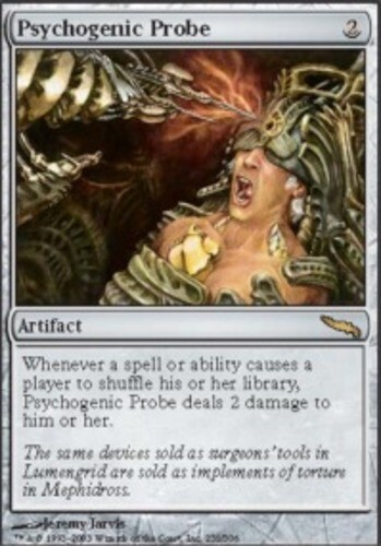 4x MTG Psychogenic Probe, Light Play, English Mirrodin | eBay