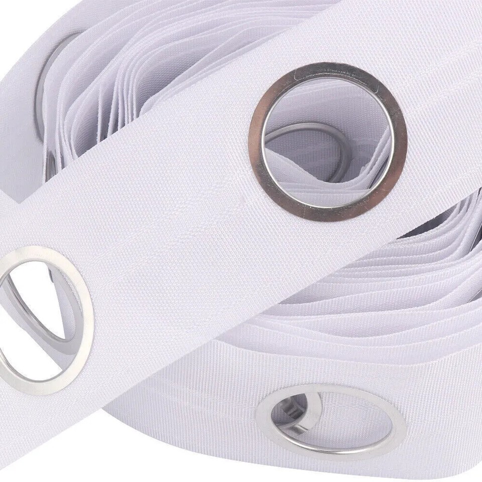 Curtain Header Tape with Round Rings Eyelet Liner Accessories Sewing ...