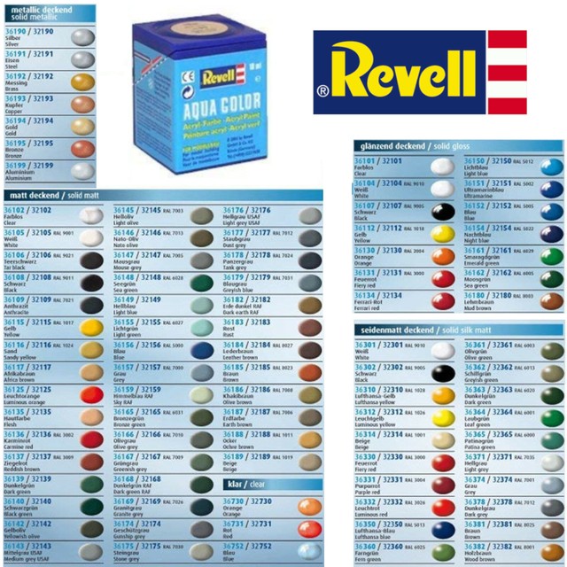 Revell Paint Colors - Paint Color Ideas