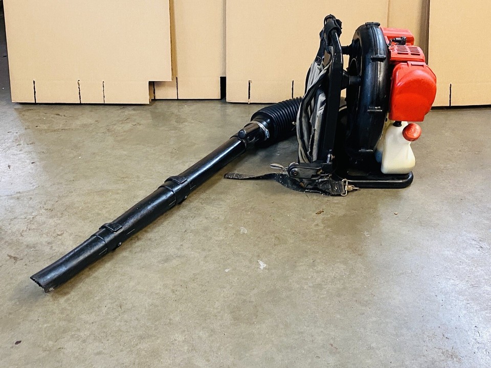 SHINDAIWA EB500 Backpack Leaf Blower -Strong Running 43.6cc Gas Unit ...