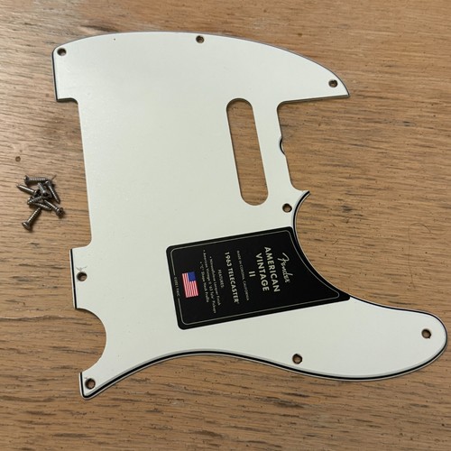 Fender American Vintage II 1963 Telecaster 3-Ply Parchment Pickguard ...