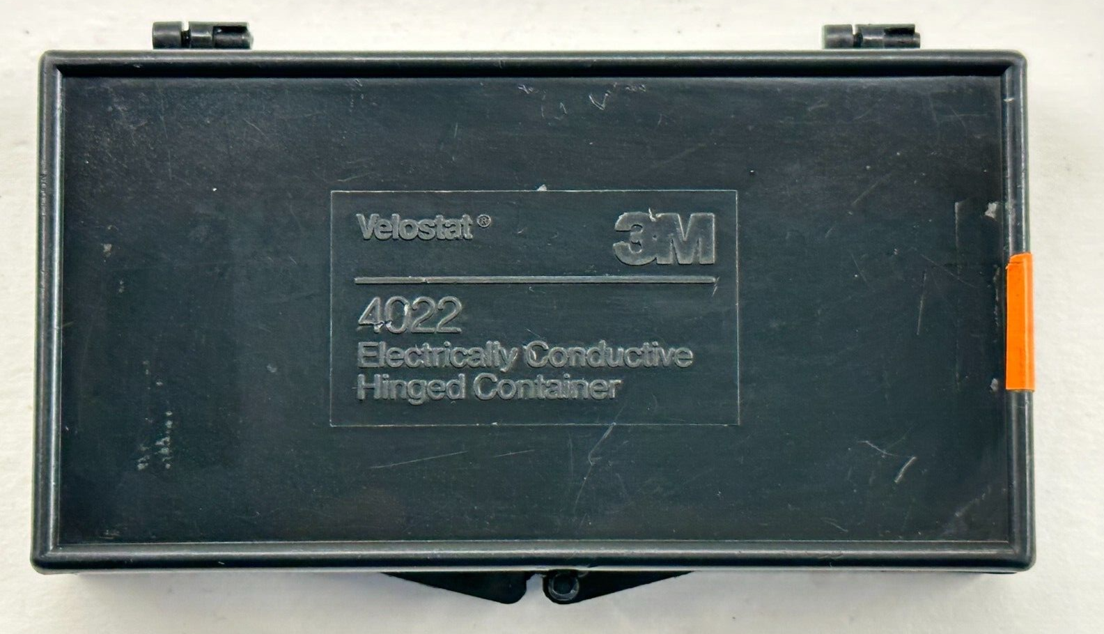 3M 4022 VELOSTAT HINGED CONTAINER 3.88"x1.94"x0.50" ID PACK OF 10 for ...