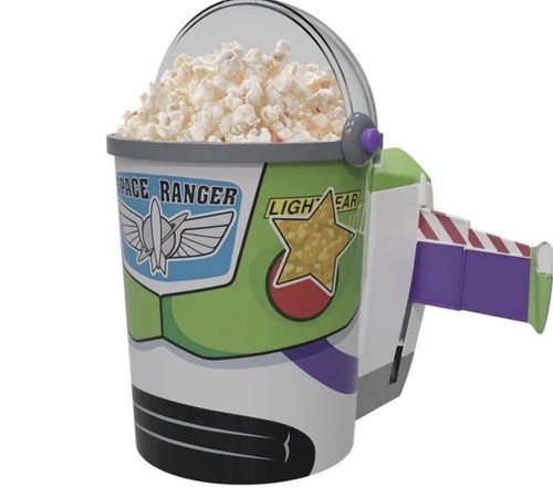 Buzz NEW! Toy Story 5 Buzz Lightyear Popcorn Bucket -IN HAND 2026 Drink ...