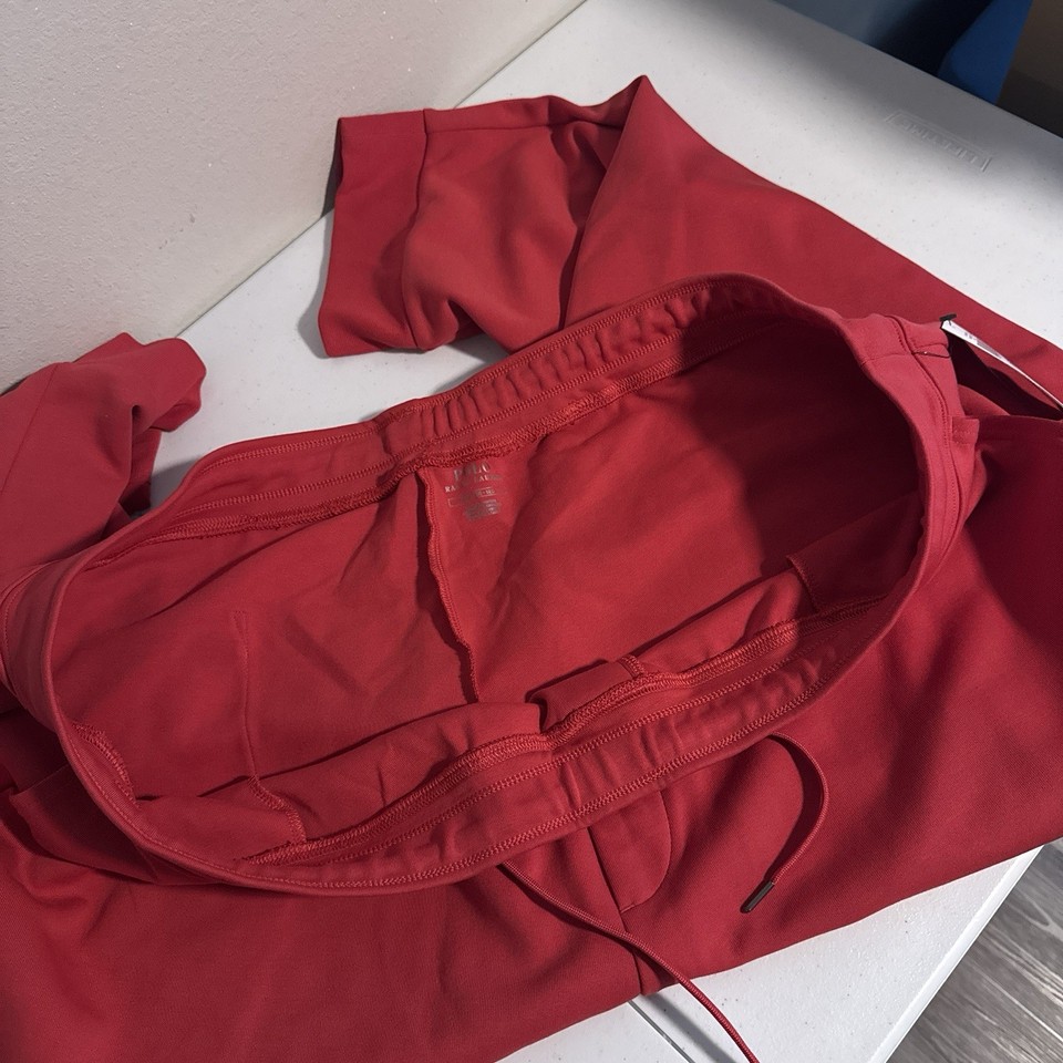 NEW Polo Ralph Lauren Men's Size 5XB Red Double Knit Jogger Pants 5XL ...