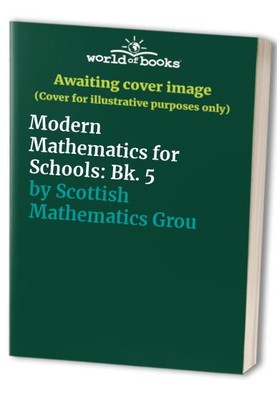Modern Mathematics for Schools: ... by Scottish Mathematics Paperback ...