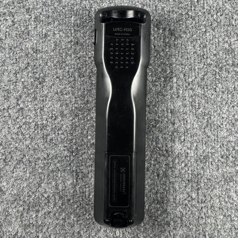 Universal Remote Control URC-R50 Black Programmable Learning LCD Device ...