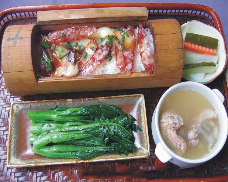 Handmade Natural Bamboo Steamed Rice Barrels Green Steaming Cup Soup ...