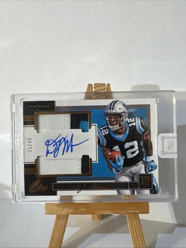 2018 Panini One Bronze /49 DJ Moore #57 RPA Rookie Dual Patch Auto RC ...