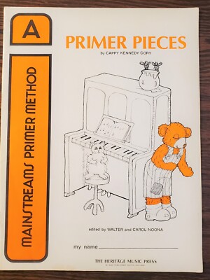 Mainstreams Primer Method-Level A-PRIMER PIECES by Cappy Kennedy Cory ...