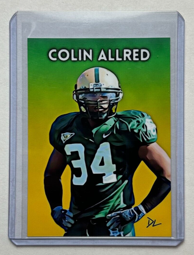 Colin Allred Limited Edition Artist Signed "Baylor Bears" Trading Card ...