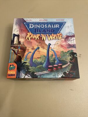 Dinosaur Island Rawr 'N Write Game Pandasaurus Games 202107 Family Roll ...