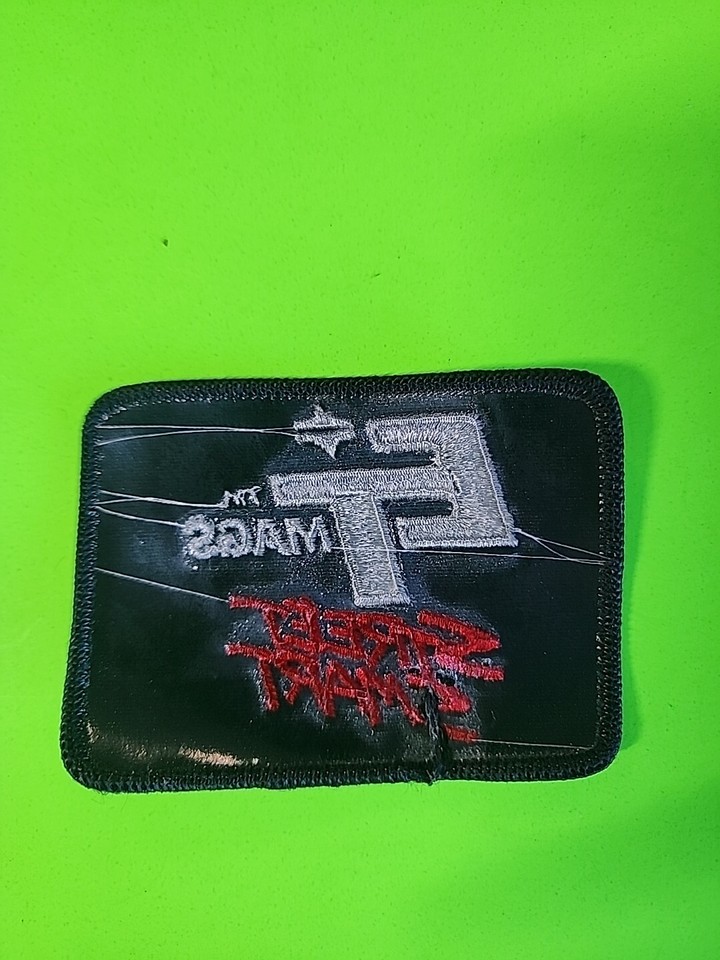 Black ET Mags Street Smart Iron Patch | eBay