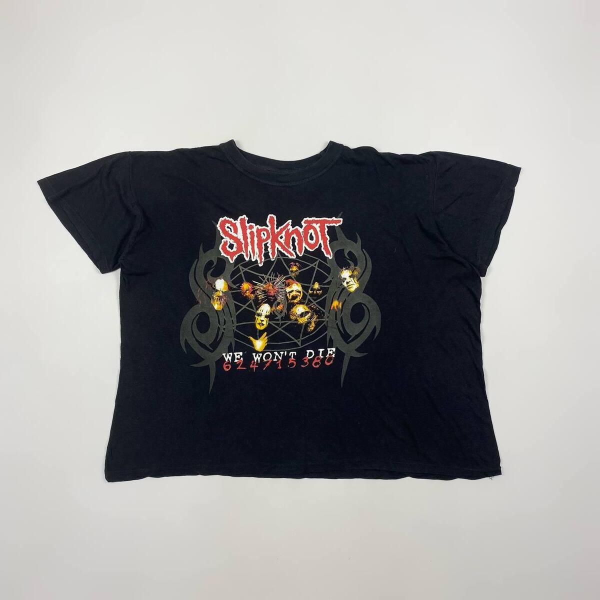 2000's Vintage Distressed Slipknot We Won't Die 624715380 T 2000's Vintage Distressed Slipknot We Won't Die 624715380 T