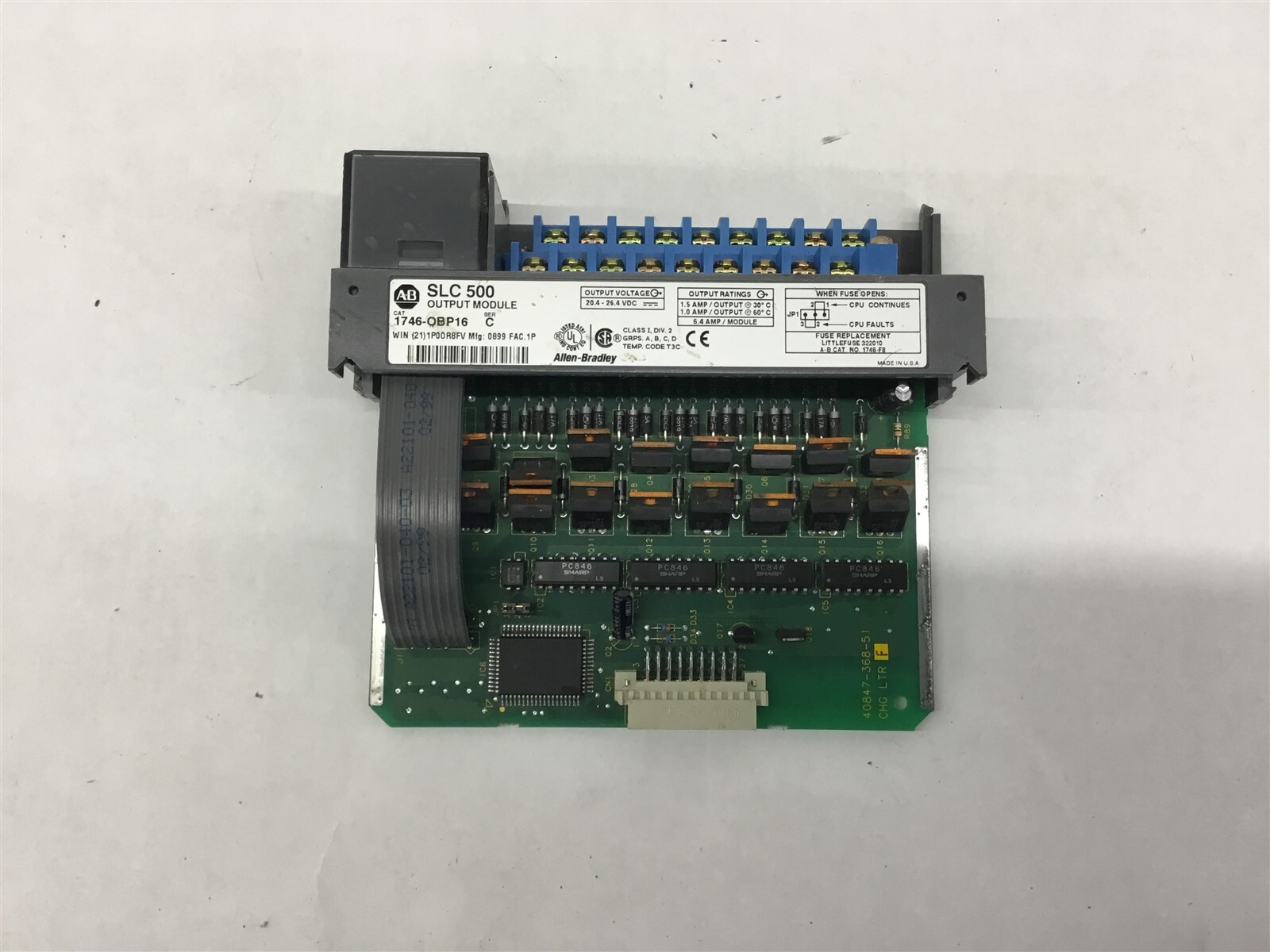 Allen Bradley 1746-OBP16 SER C Analog Input Module | eBay