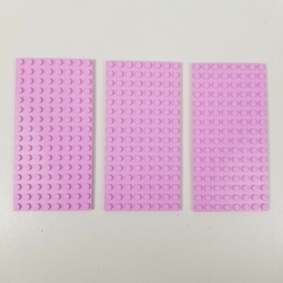 Lego Base Plate Lot of 3 Pink - 8x16 Friends Style baseplates baseplate ...