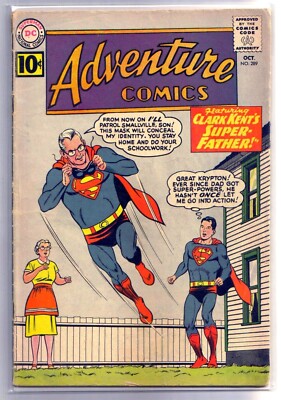ADVENTURE COMICS #289 Clark Kent's Super-Father! DC Comic Book ~ G/VG ...