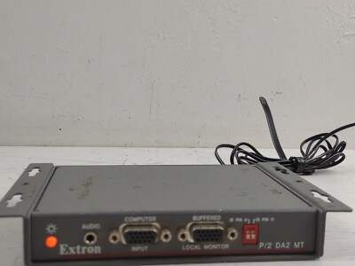 Extron P/2 DA2xi MT 2 Output VGA & Audio Distribution Amplifier | eBay
