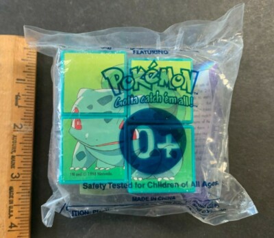 1998 KFC KIDS MEAL POKEMON PUZZLE BLOCKS BRAND NEW SEALED (AA) 111321 ...