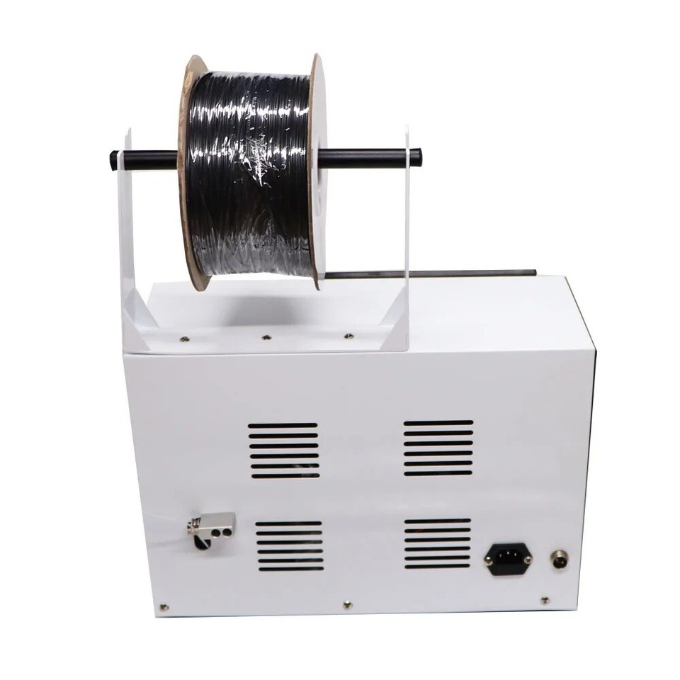 Automatic Wire Coil Winding Machine Touch Screen Cable Binding Tie ...