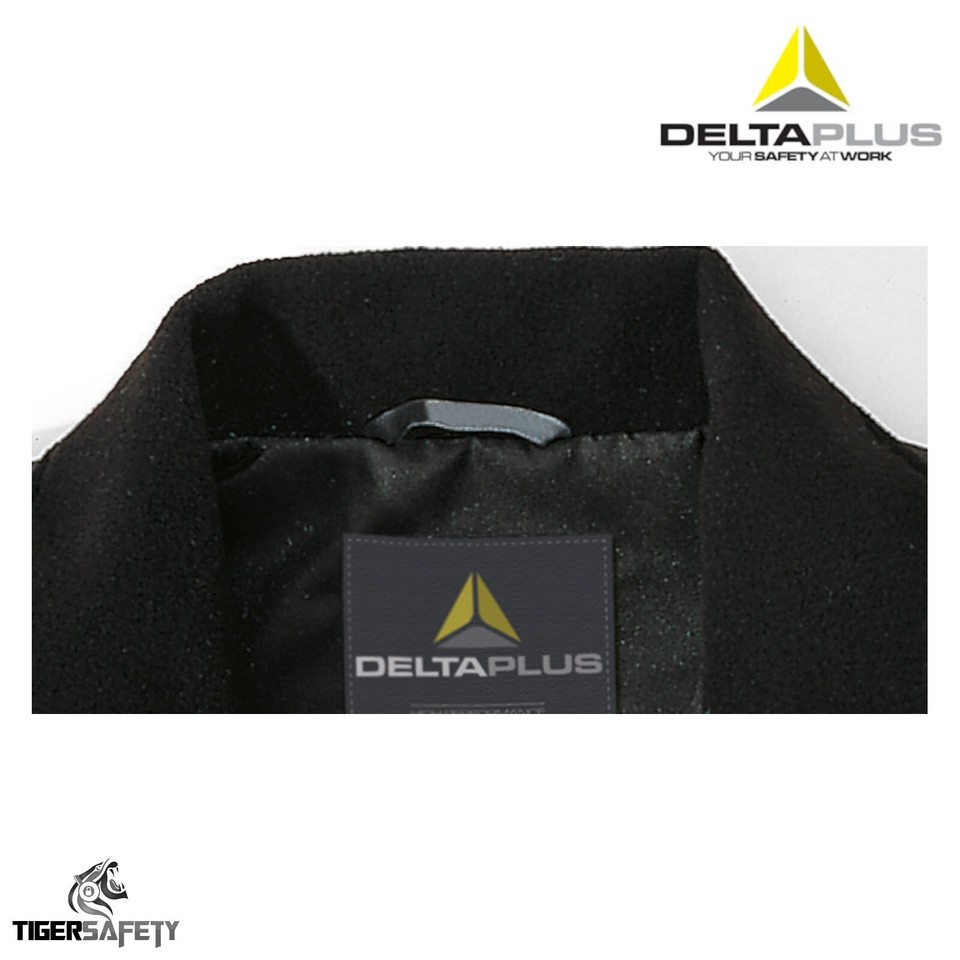 Delta Plus Panoply Reno Black Mens Bomber Jacket Coat Security Bouncers ...