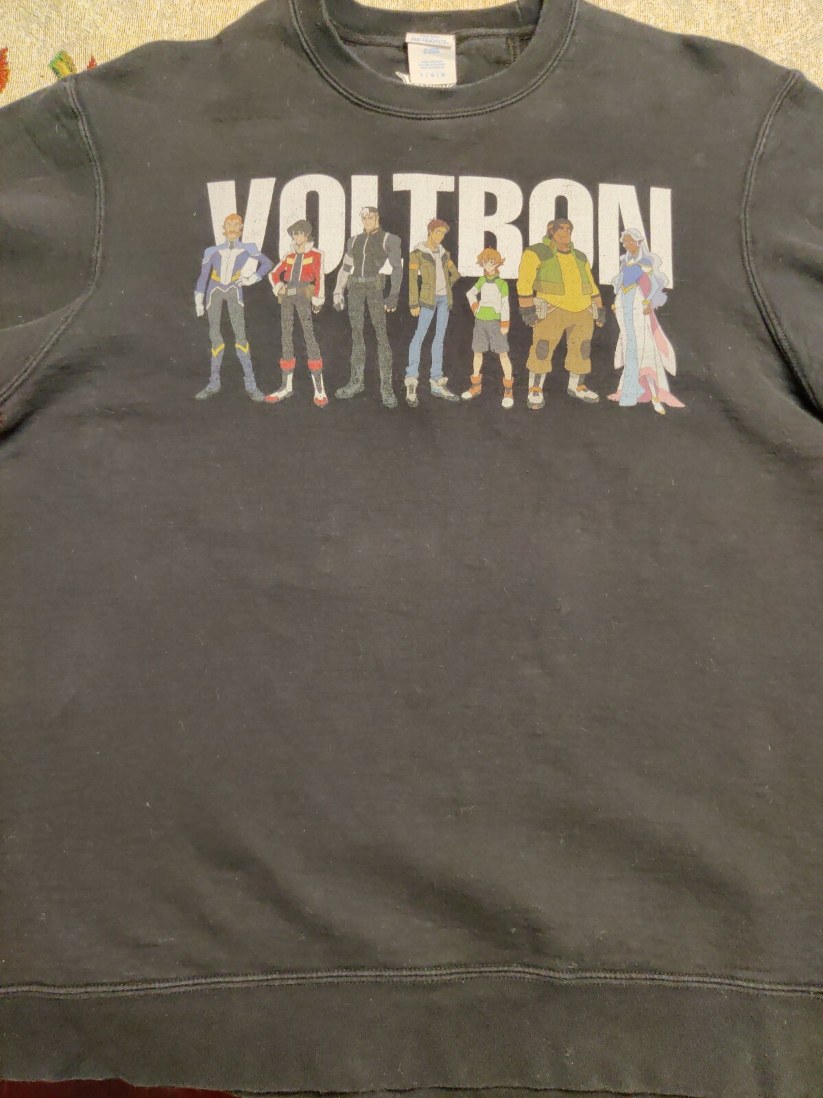Voltron: Legendary Defender Logo Sweatshirt Men's Lar… - Gem