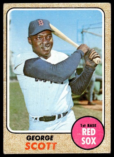 1968 Topps George Scott Boston Red Sox #233 * | eBay