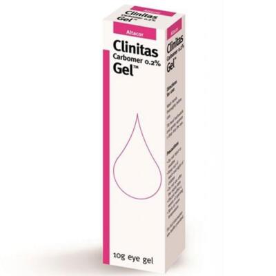 Clinitas Carbomer 0.2% Gel 10g 5060119660019 | eBay UK