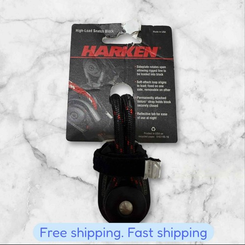 Harken 3299 2.3T High-Load Sailboat Snatch Block Pulley BRAND NEW ...