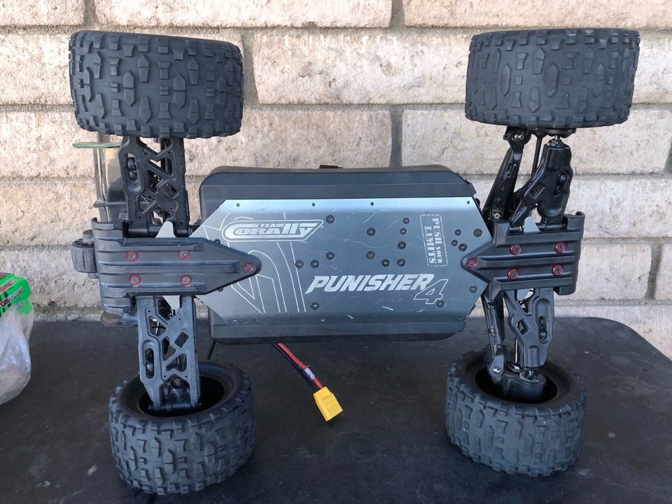 Team Corally Punisher 4S Monster Truck RTR Version Green 00292-G Nice ...