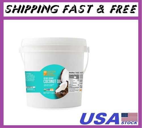 Refined Organic Coconut Oil with Neutral Flavor and Aroma, Non-GMO ...