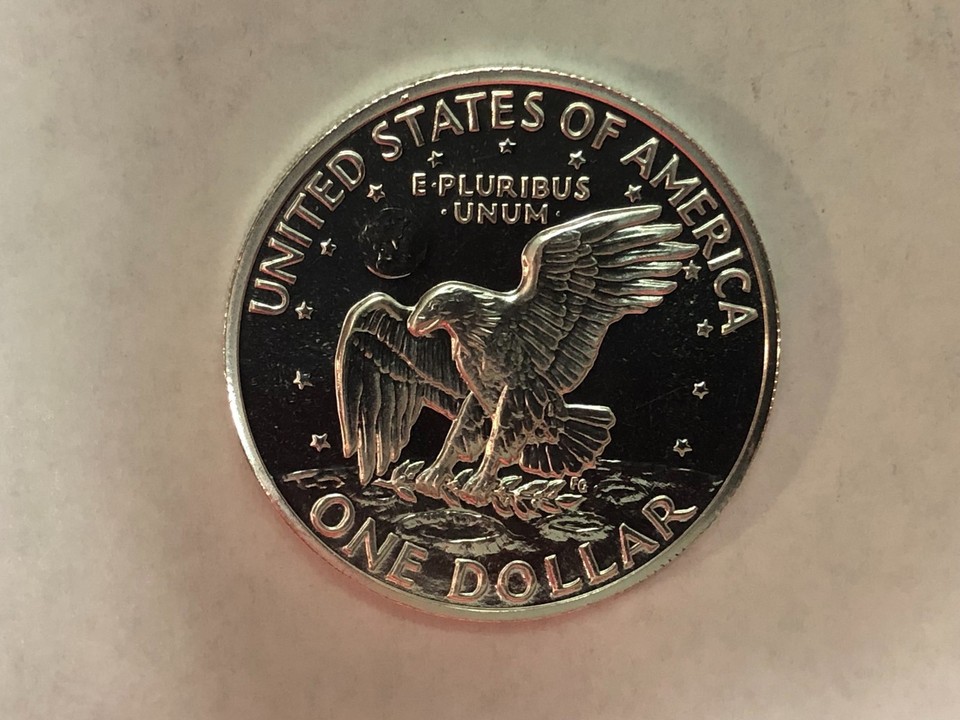 1971-S PROOF 40% silver Eisenhower dollar. Pf IKE $. | eBay