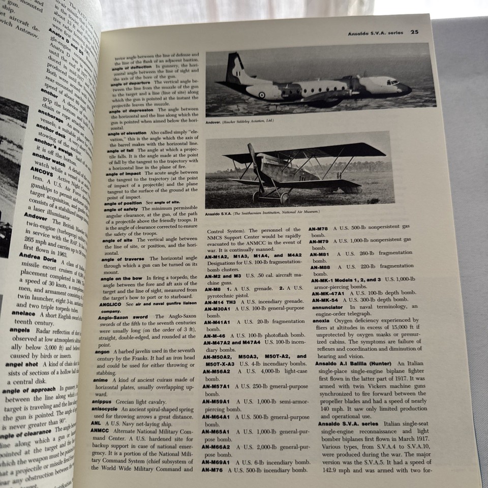 Dictionary of Weapons & Military Terms | by John Quick | 1973 | 1st Ed ...