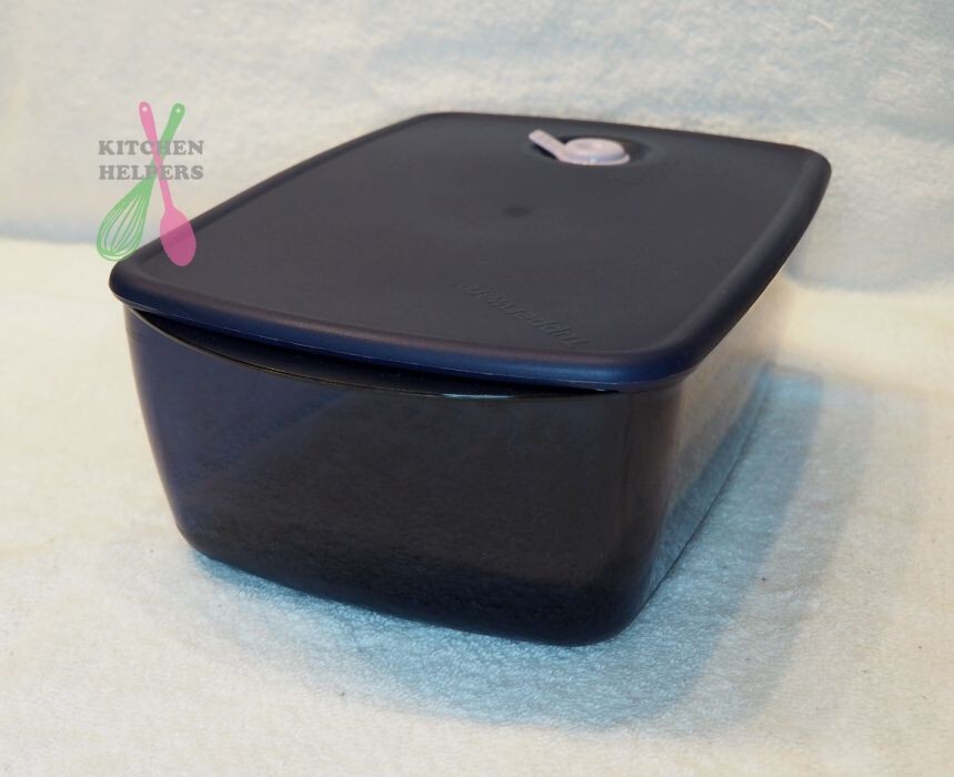 Tupperware Heat N Eat Rectangle Long 3.5 L - Blue - Brand New | eBay