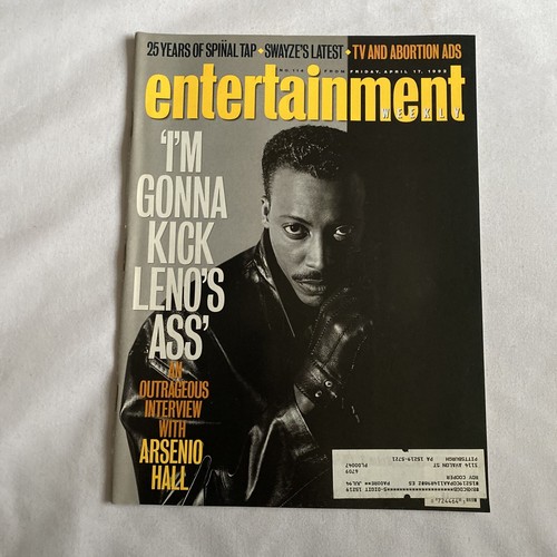 1992 Apr 17 Entertainment Weekly Magazine Arsenio Hall (CP185) | eBay