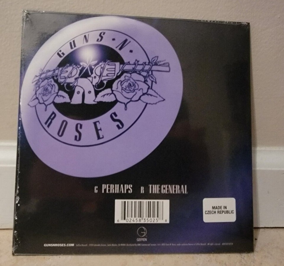 Guns n Roses 45 Perhaps vinyl and The General as the B' Side. Not ...
