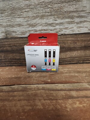 Canon CLI-251 Original Ink Cartridge Multi-pack Cyan Magenta Yellow ...