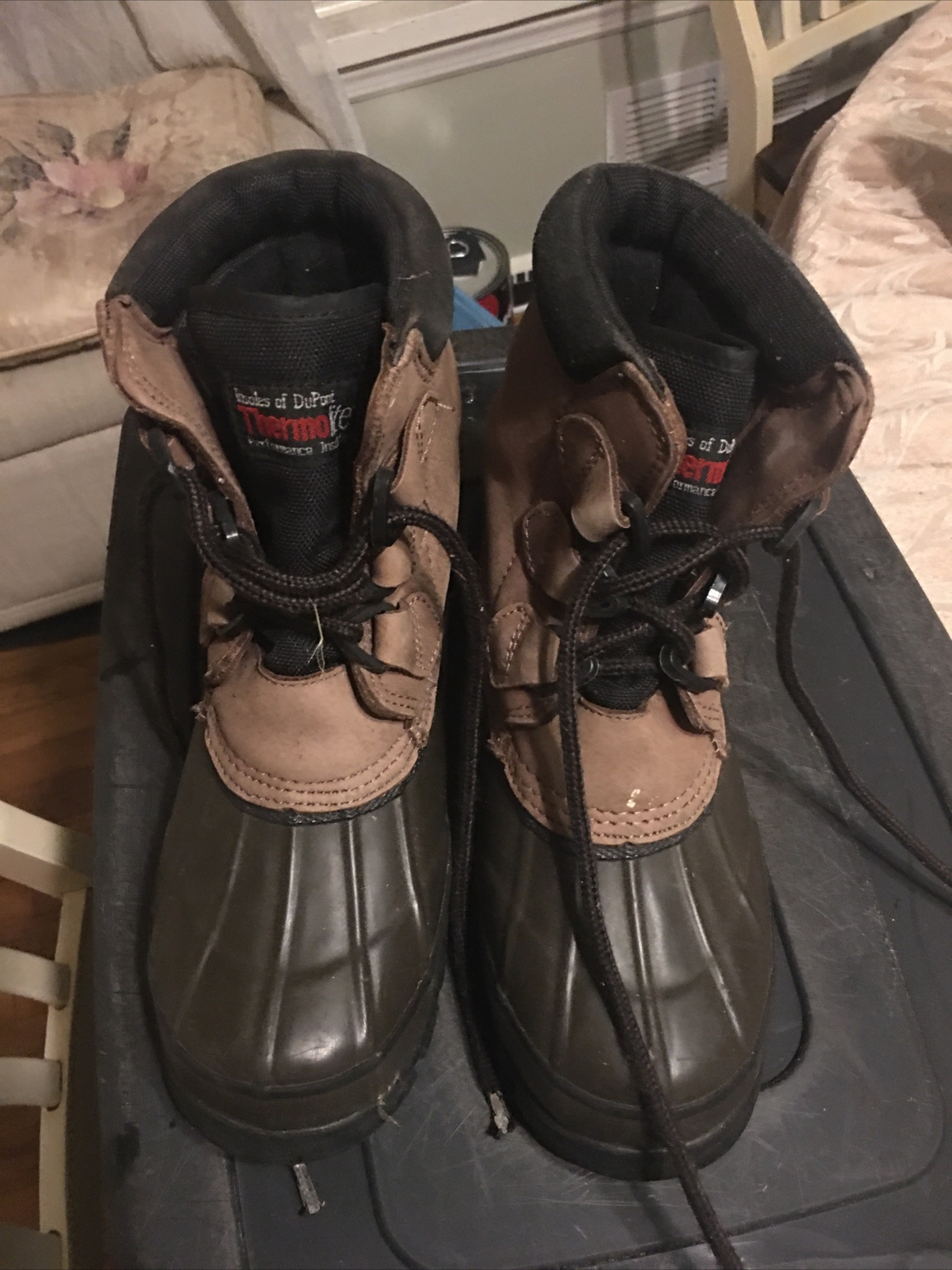 Insoles of DuPont ThermoLite Performance Insulation Winter Duck Boots ...