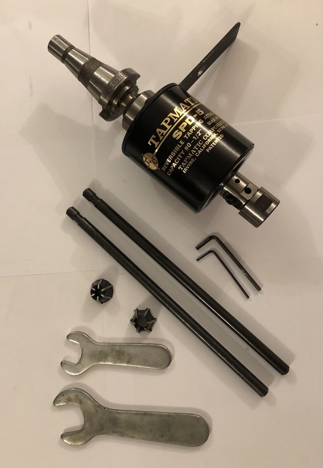 Tapmatic SPD-5 Auto Reversing tapping head With BT40 Spindle Adaptor ...