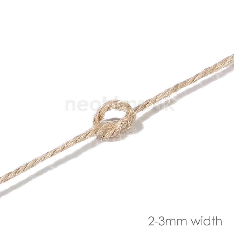 Jute Twine String Rope,Garden Decoration Cord,3 Ply,2mm,4mm,6mm,10mm ...