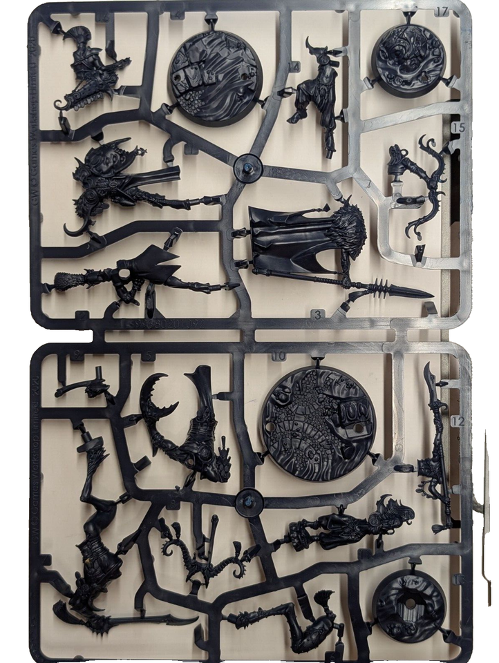 The Dread Pageant Warband; Warhammer Underworlds Embergard, Slaanesh ...