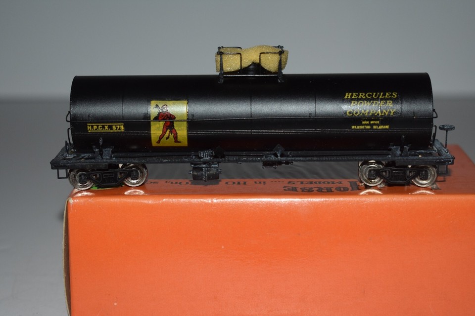 HO Scale Precision Scale Models Hercules Powder 12,000 Gal. Tank Car ...