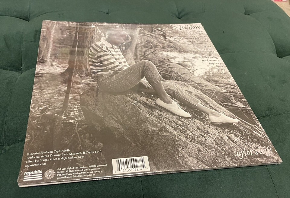 Folklore by Taylor Swift (2 Red Vinyl Records, 2020) New Sealed Target ...