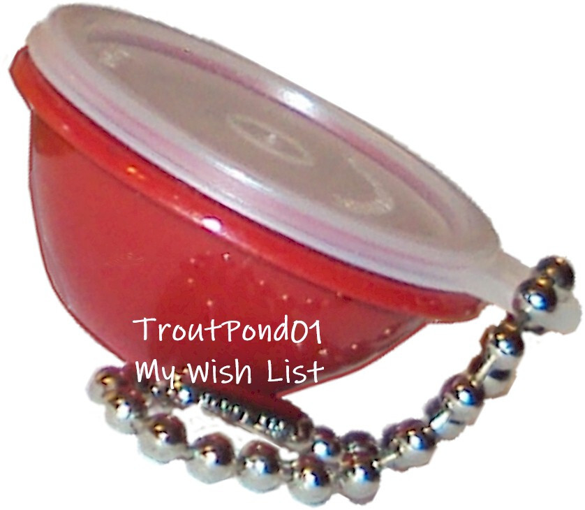 Tupperware Keychain Wonderlier Bowl USA Miniature Key Chain Gadget ...
