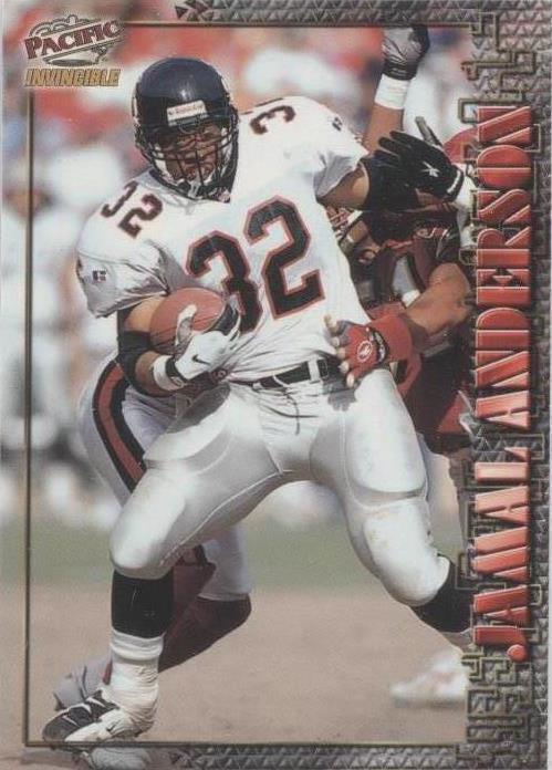 1997 Pacific Invincible - Smash-Mouth X-Tra Jamal Anderson #40 for sale ...