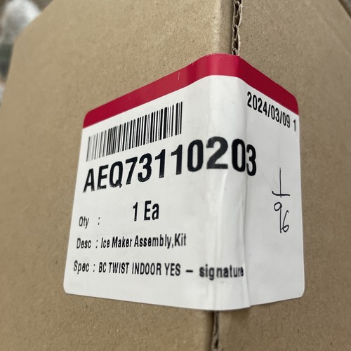 LG Refrigerator Ice Maker Kit AEQ73110203 EAU60783808 EAU60783827 ...