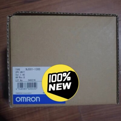 New Omron NJ501-1300 module CPU UNIT NJ5011300 Expedited Shipping | eBay