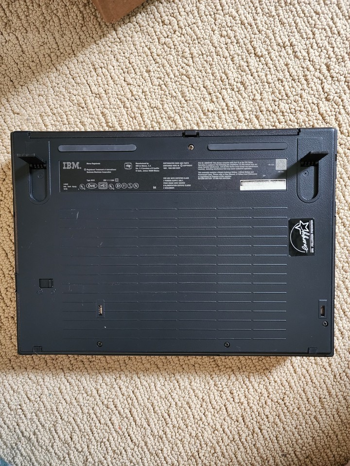 IBM Thinkpad 335C - Charger - Win 3.11 - Thinkpad Carry Case | eBay