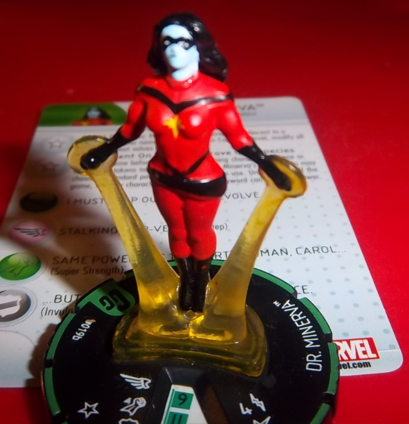 Heroclix DR. MINERVA PRIME #019B GUARDIANS OF THE GALAXY FIGURE ...