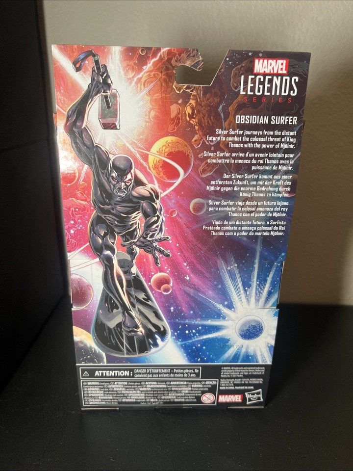 Hasbro Marvel Legends Series - Silver Surfer with Mjolnir 6in. Action ...